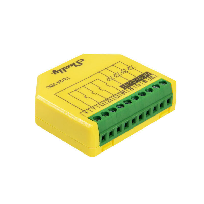 Shelly RGBW PM Wi-Fi LED Strip Controller | SmartHome