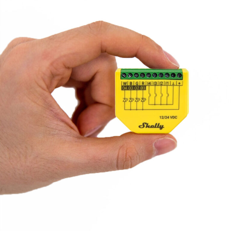 Shelly RGBW PM Wi-Fi LED Strip Controller | SmartHome