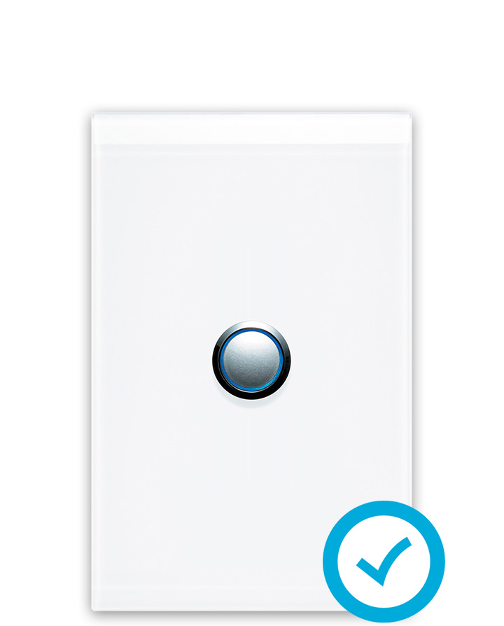 Clipsal Saturn Momentary Bell Press Mech - SmartHome