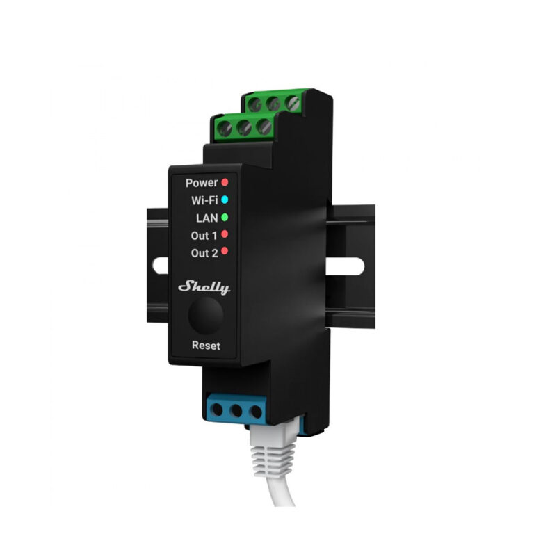 Shelly PRO 2PM Double Relay and Motor Controller - SmartHome