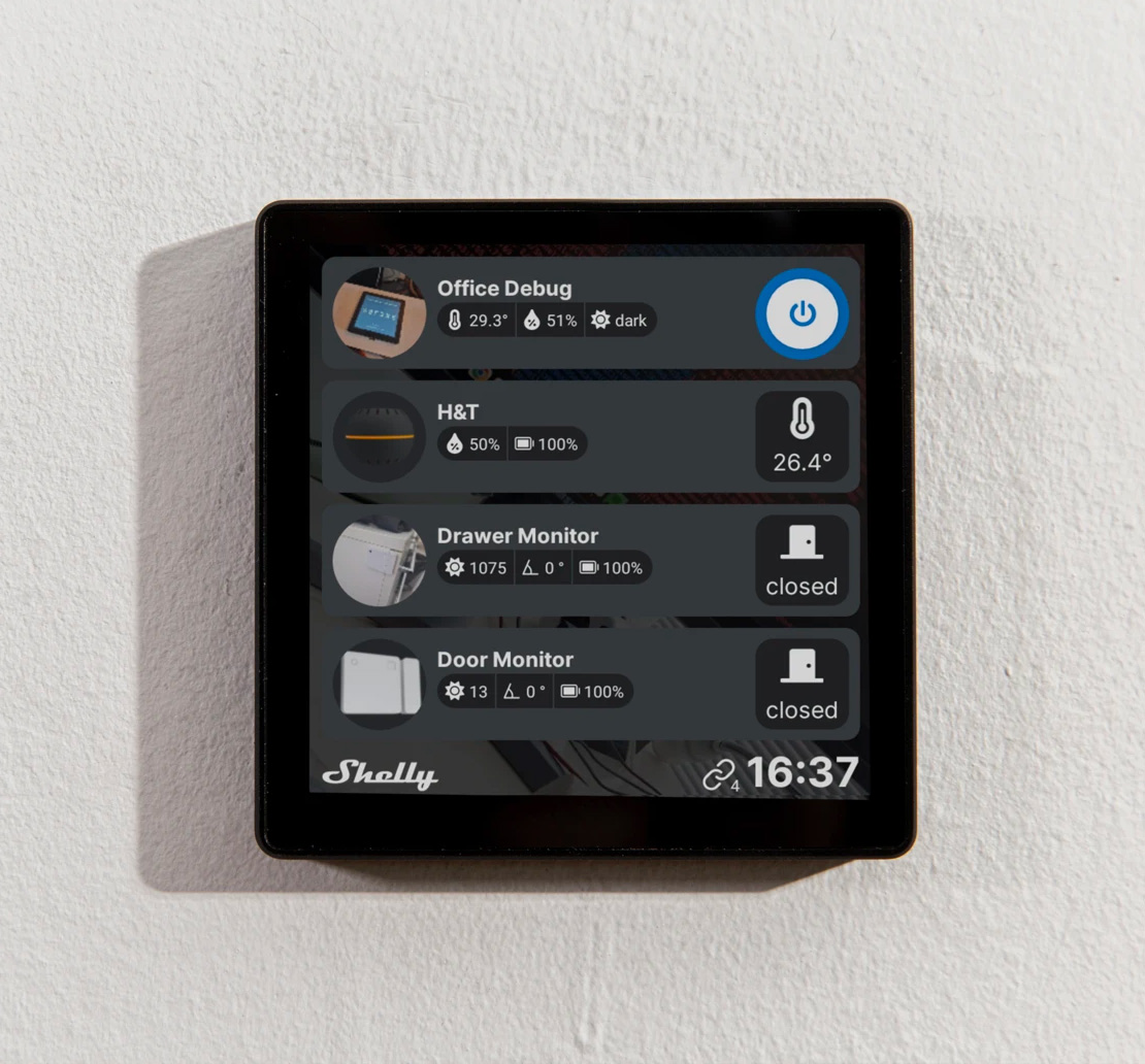 Shelly Wall Display - SmartHome