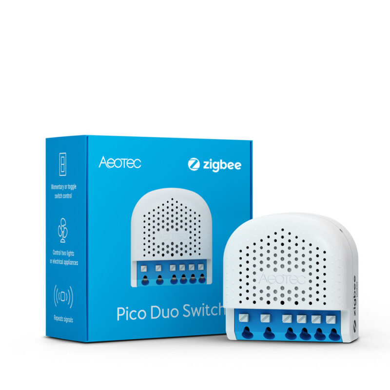 Aeotec Zigbee Pico Dual Switch | SmartHome