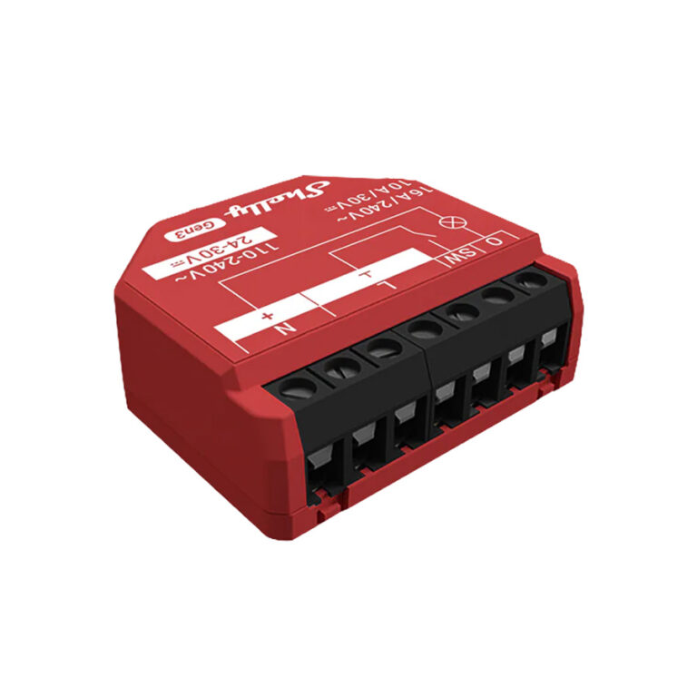 Shelly 1 Gen3 Wi-Fi Relay Switch - SmartHome