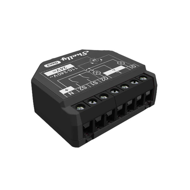 Shelly 2PM Gen3 Wi-Fi Double Relay and Motor Controller | SmartHome