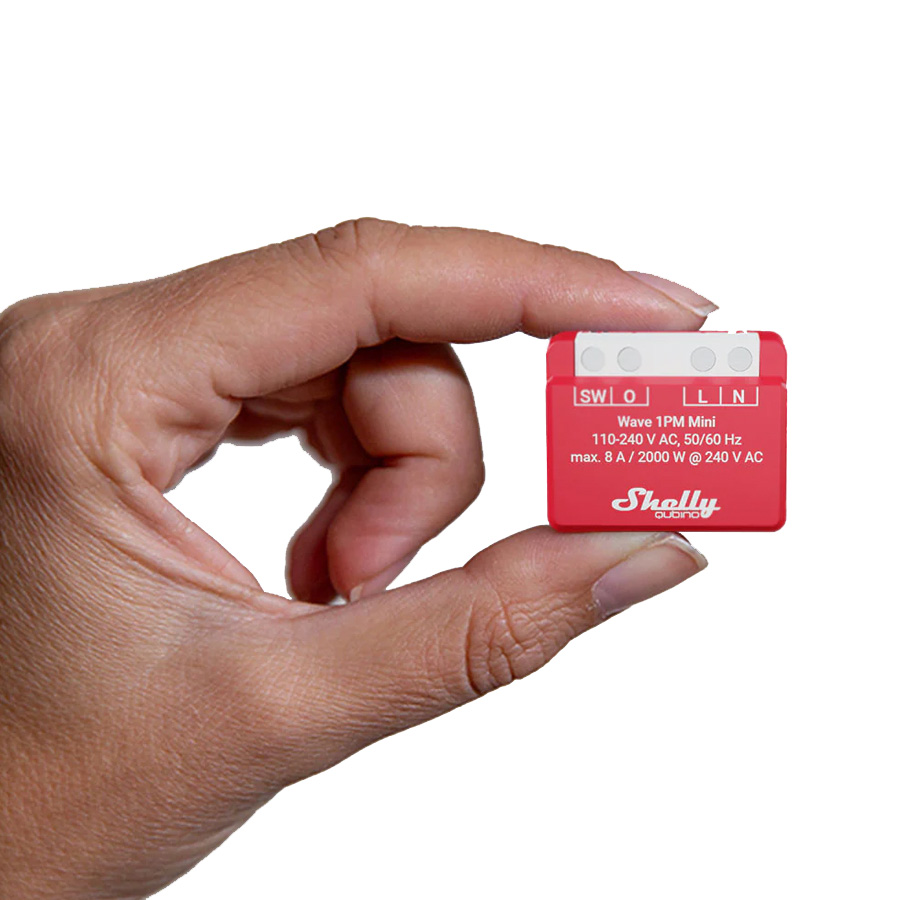 Shelly Qubino Z-Wave 1PM Mini Relay Switch - SmartHome