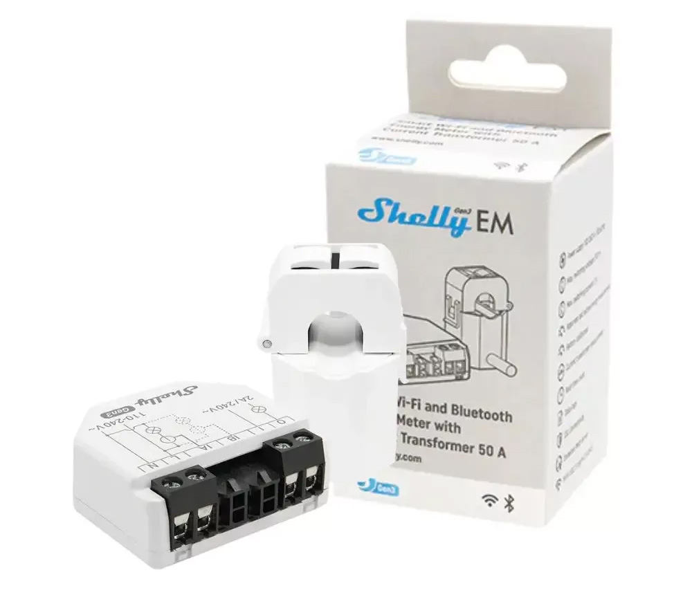 Shelly EM Gen3 Wi-Fi Energy Meter | SmartHome