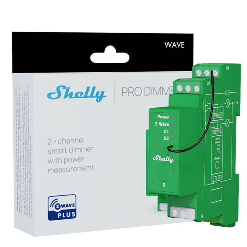 Shelly Z-Wave PRO 2PM Dimmer | SmartHome