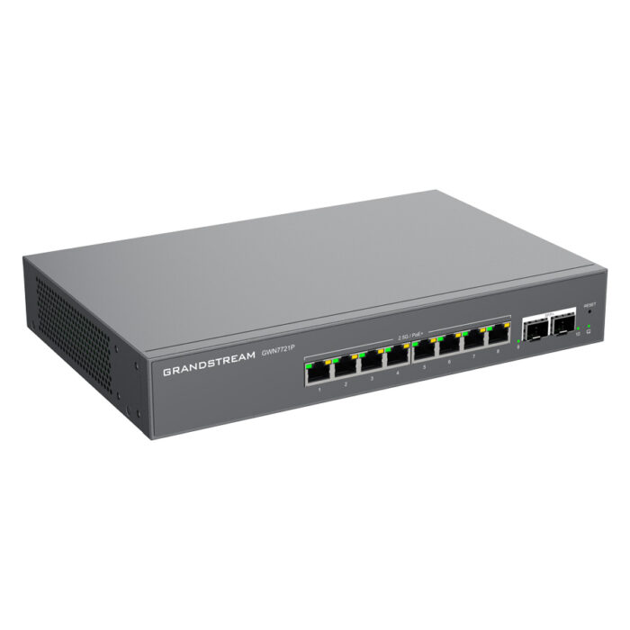 Grandstream Managed Network Switch - 8 Ports (4 x PoE) | SmartHome